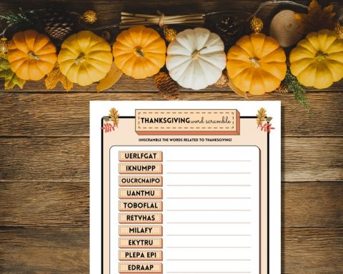 Fun Activities to Fill Time On Thanksgiving - The Printable Pair